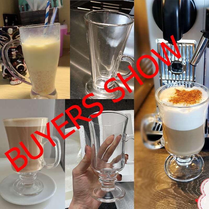 Lead-free Coffee Mug Glass Cup Heat-resistant Tran... – Grandado