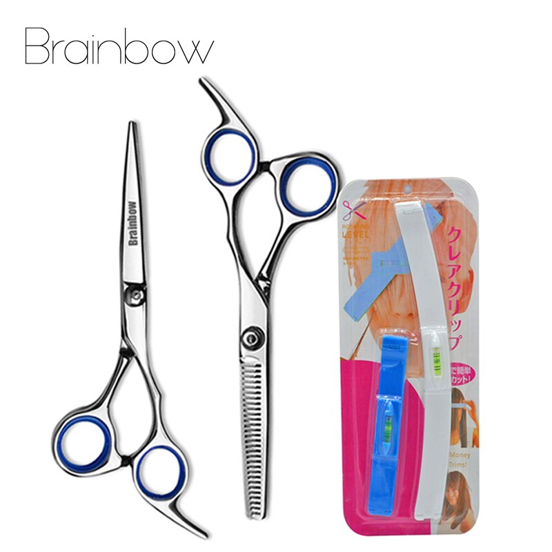 Brainbow 6 inch Cutting Thinning Styling Tool Hair... – Grandado