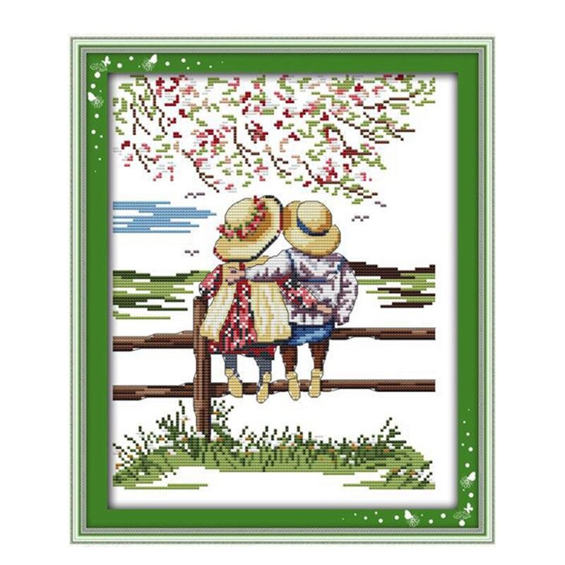 Best 2 Set DIY Handmade Needlework Counted Cross S... – Grandado
