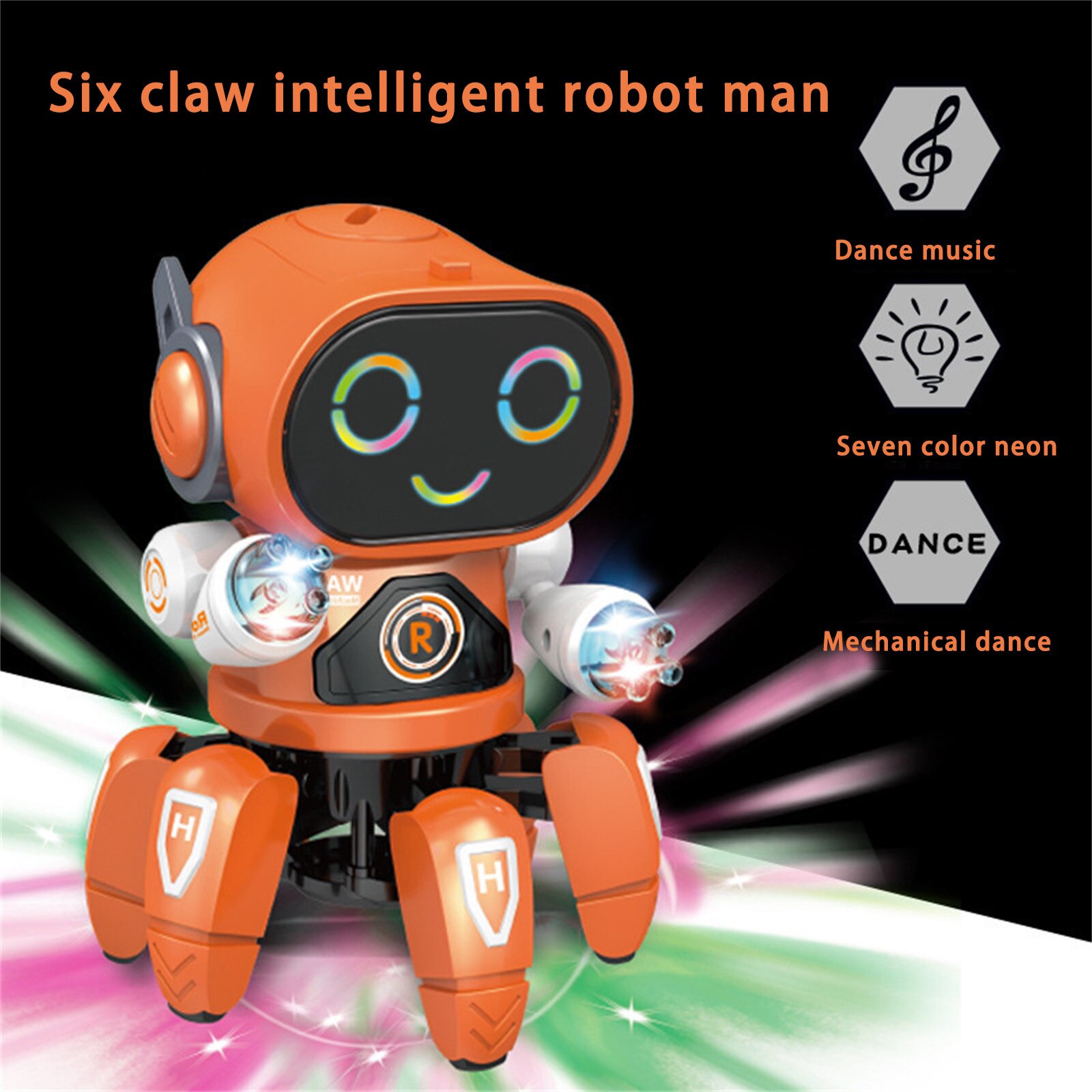 Mini Robot electrónico de baile para niños, juguet... – Grandado