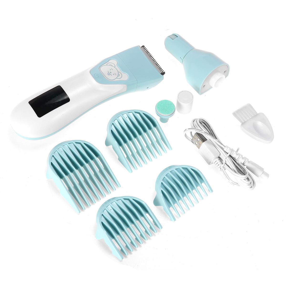 2-in-1 Children's Electric Baby Hair Trimmer Hair ... – Grandado