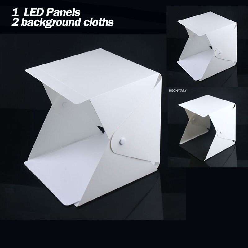 Bærbar sammenfoldelig lysboks fotografering studio... – Grandado