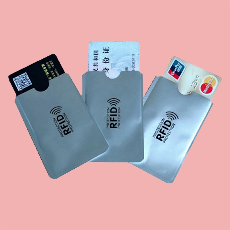 1/10/100 pcs 9.6*6 cm Metalen Aluminium Anti Rfid ... – Grandado