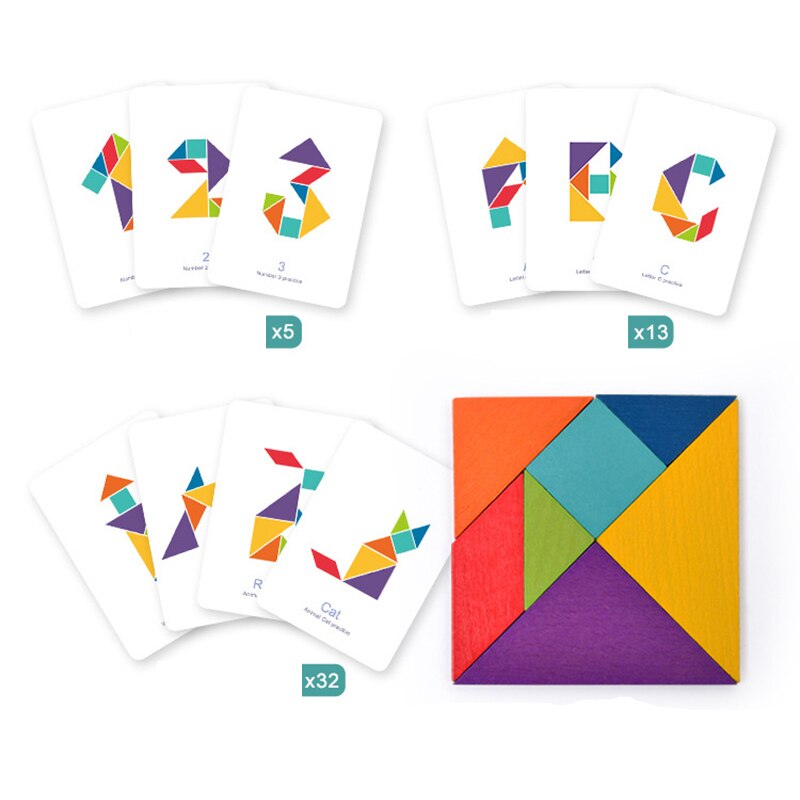 Early learning jigsaw puzzle children learn and de... – Grandado