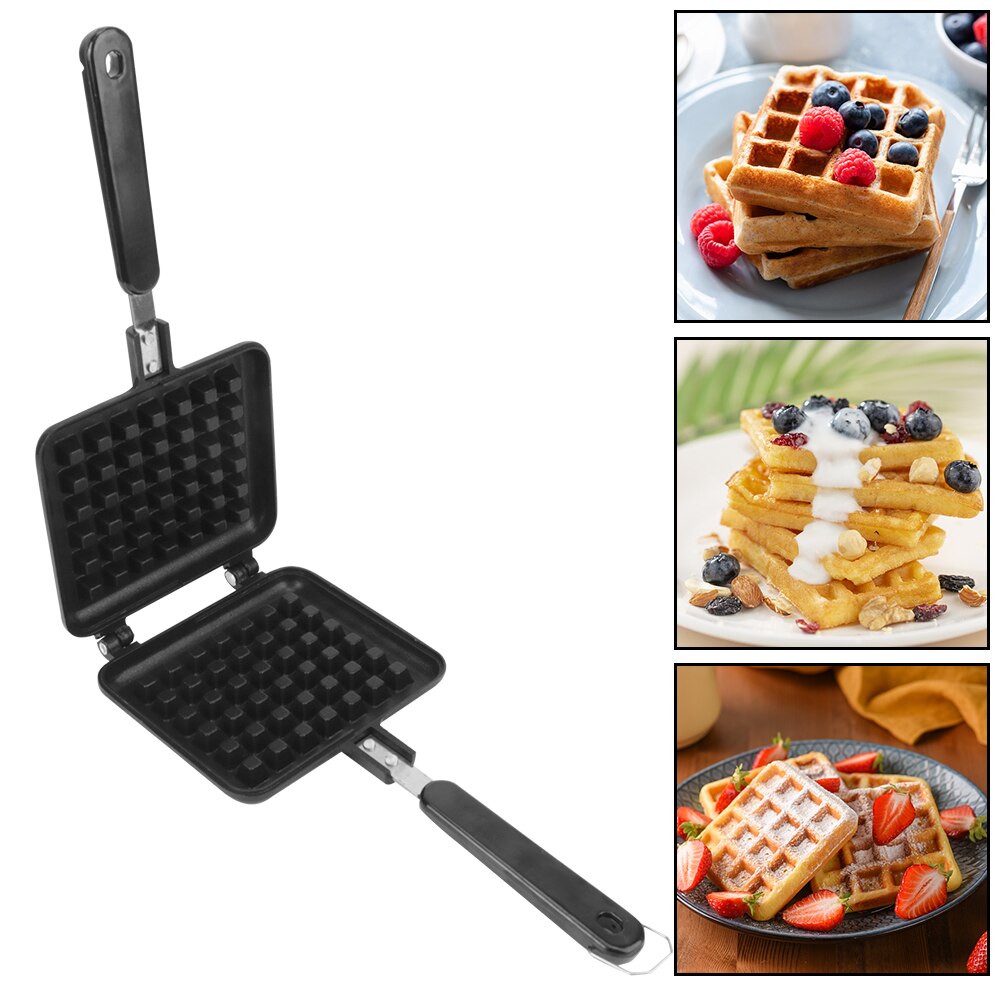 Wafelijzer Machine Cake Waffle Mold Wafels Pot Iro... – Vicedeal