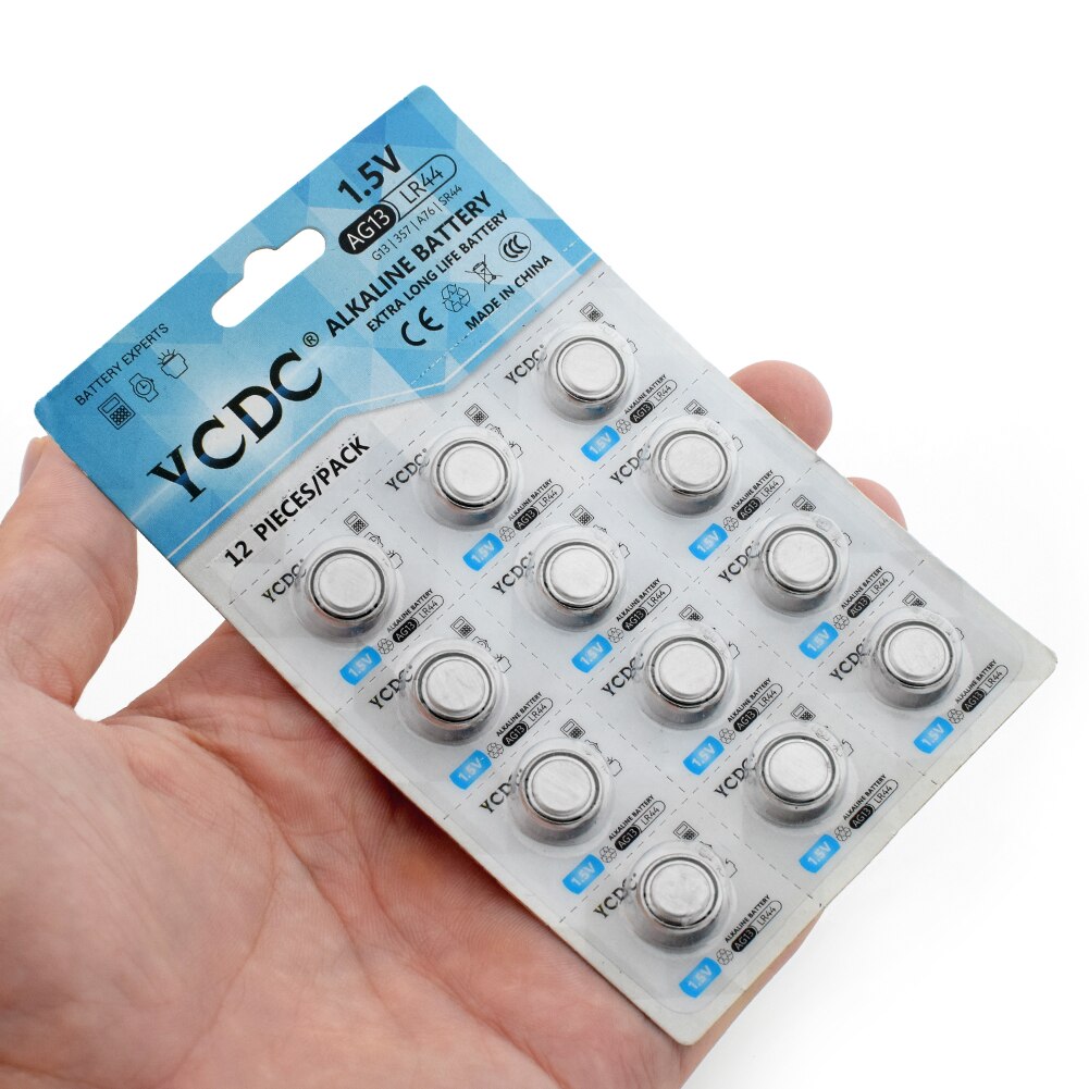 YCDC 48-240Pcs AG13 LR44 357 Button Batteries R44 ... – Grandado