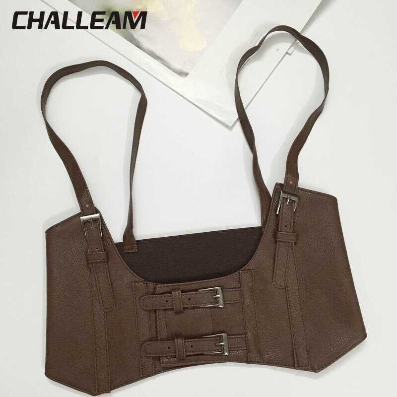 Brede Cincher Met Gesp Cumberbanden Vintage Vrouwe... – Vicedeal