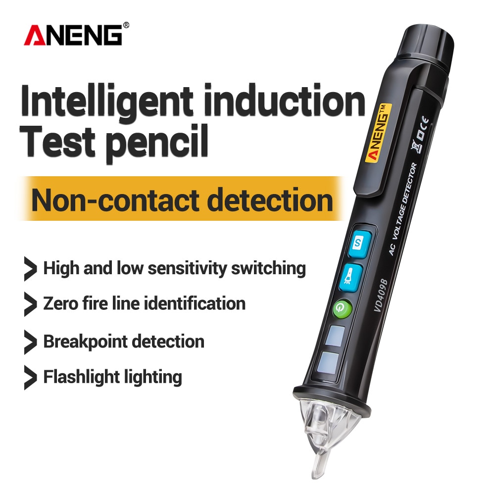 ANENG VD409B Crcuit Breaker Finder LED Tester Non-contact AC Voltage ...