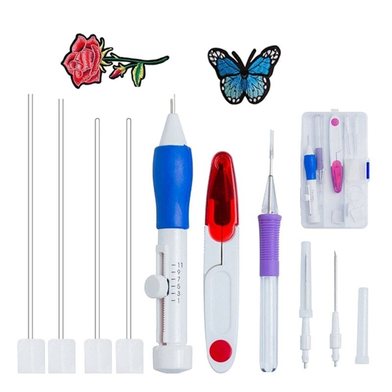 DIY bordado aguja rusa bordado aguja Poke música c... – Grandado