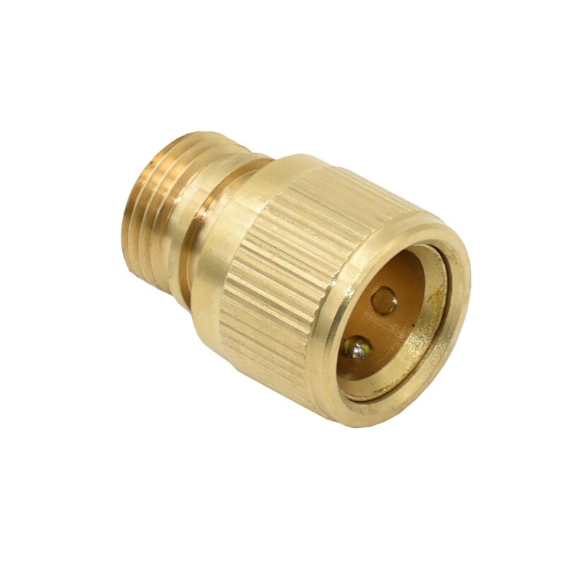 Male 1/2" Female brass quick connector garden... – Grandado