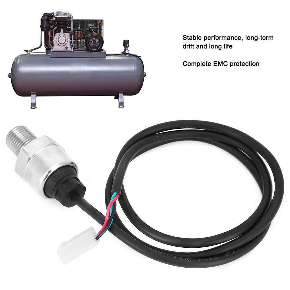 Pressure Transmitter Sensor Air/Water Compressors ... – Grandado