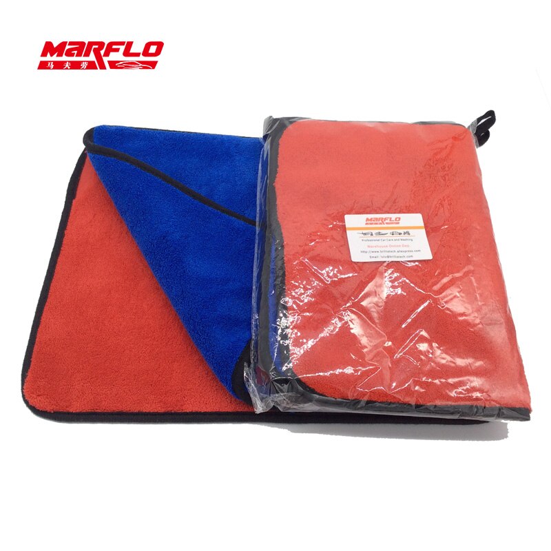 MARFLO Blue Red 1000gSM Car Wash Microfiber Cloth ... – Vicedeal