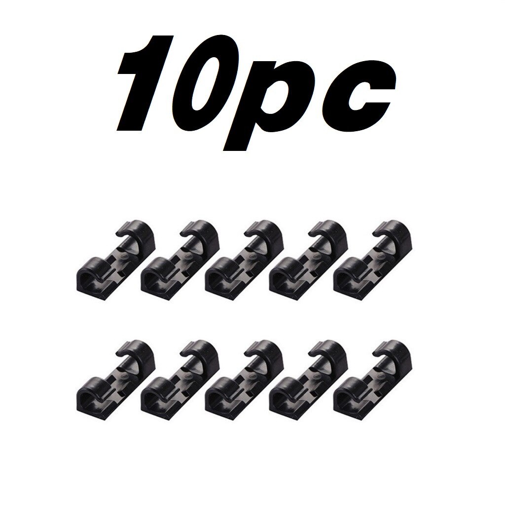 10pcs Self-adhesive Cable Organizer Clips Cable Ma... – Vicedeal