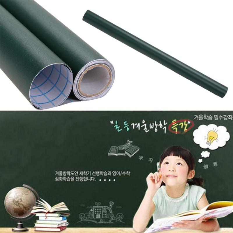 PVC Waterproof Blackboard Sticker Movable Child Graffiti Writing Board ...