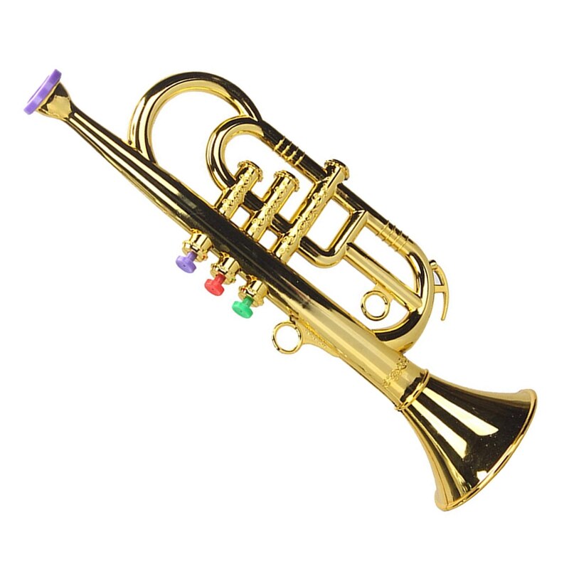 Trumpet 3 Tones 3 Colored Keys Simulation Play Min... – Grandado