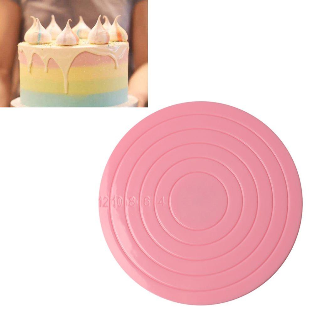 14Cm Ronde Food-Grade Plastic Roterende Cake Turnt... – Grandado