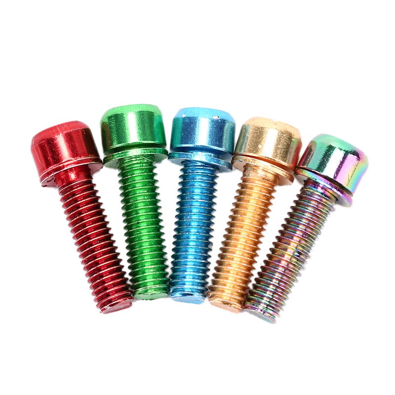 6 stk cykel frempind skrue m5 x 18mm headset bolt... – Vicedeal