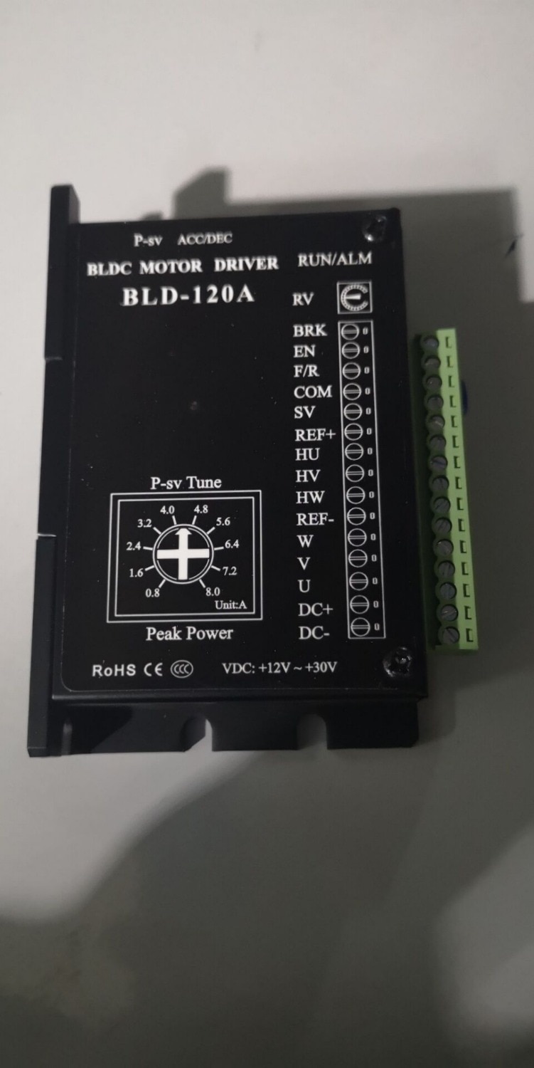 Bldc motor driver controller 120w 12v-30v dc børst... – Vicedeal