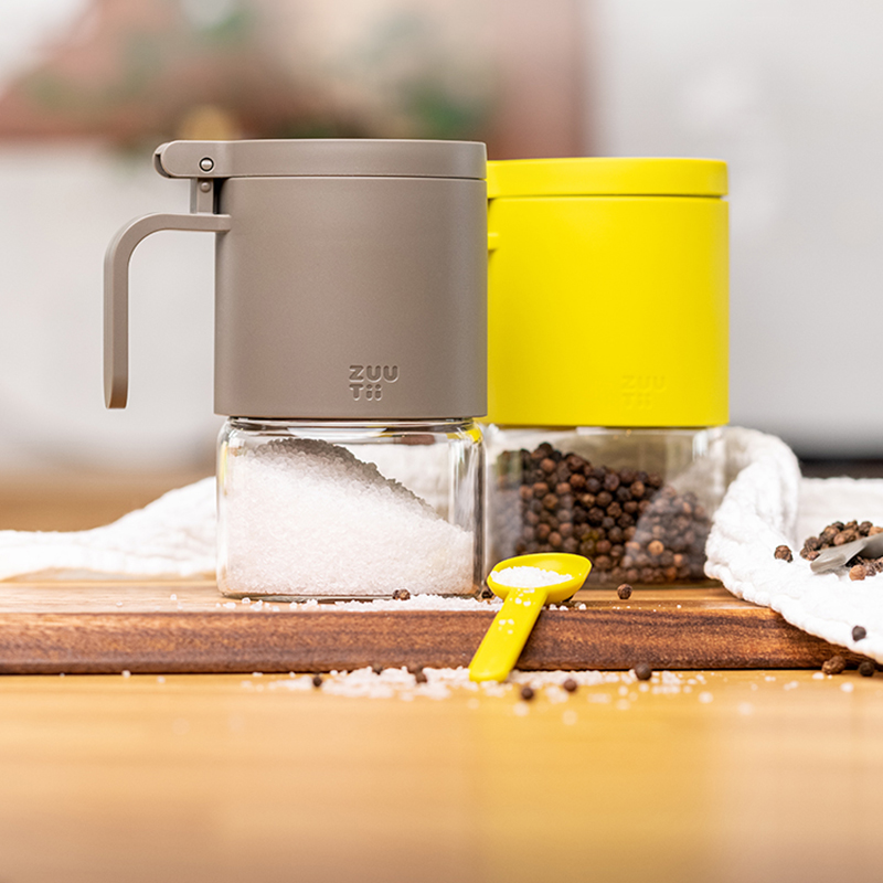 Spoon Glass Spice Jars Container No Drip Top Seal ... – Vicedeal