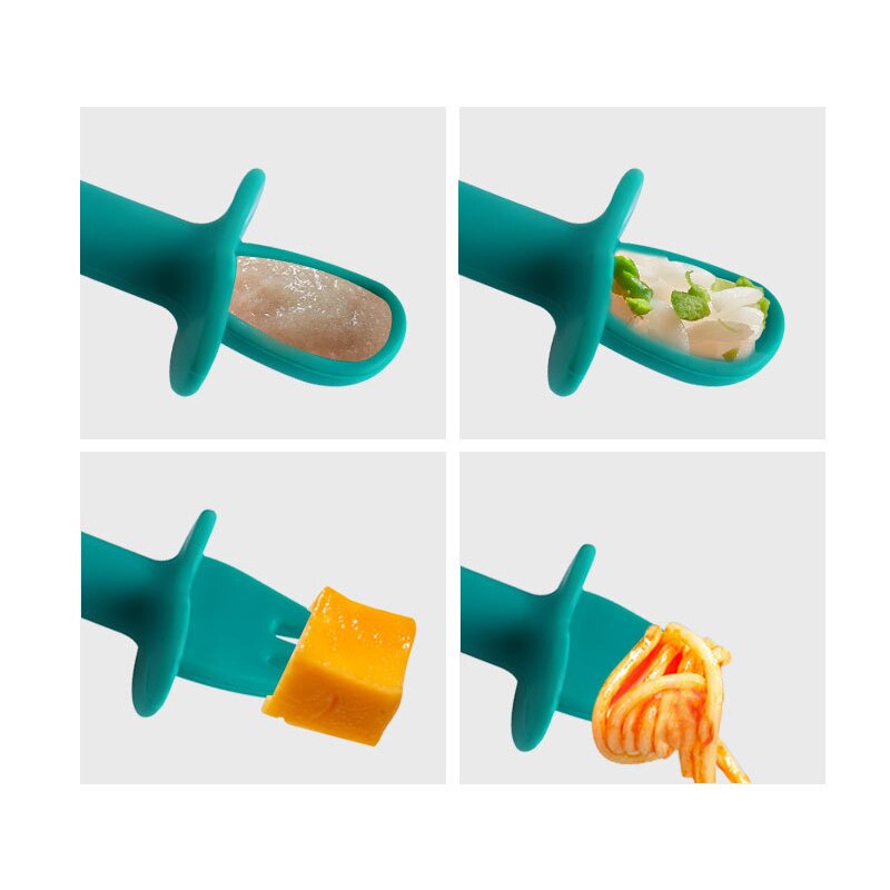 2pcs Silicone Spoon Food Grade Silicone Rodent Bab... – Grandado