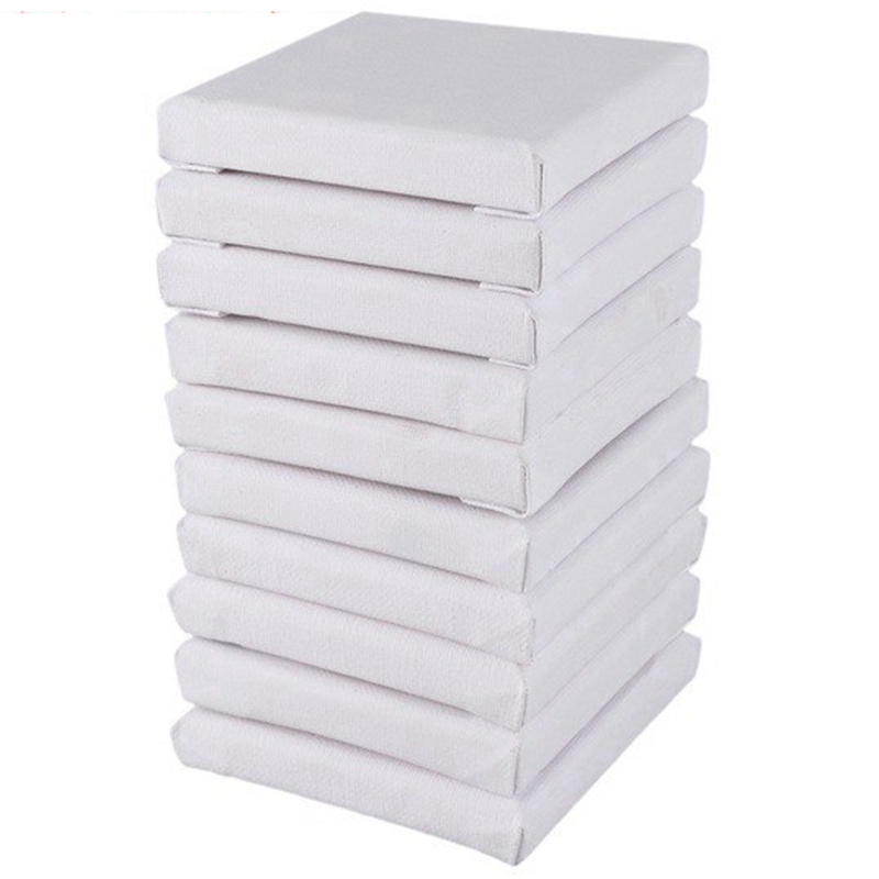 10Pcs Art Boards Mini Stretched Artist Canvas Art ... – Grandado