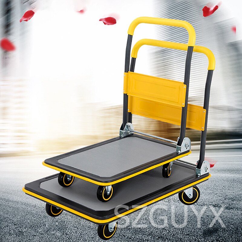 Flat push trucks, folding trolleys, silent trolley... – Grandado