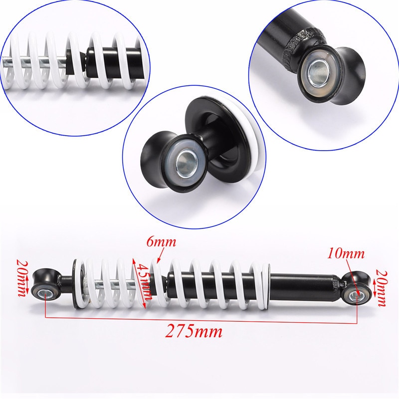 TDPRO 275mm Motorcycle Front Shock Absorber Air Su... – Vicedeal