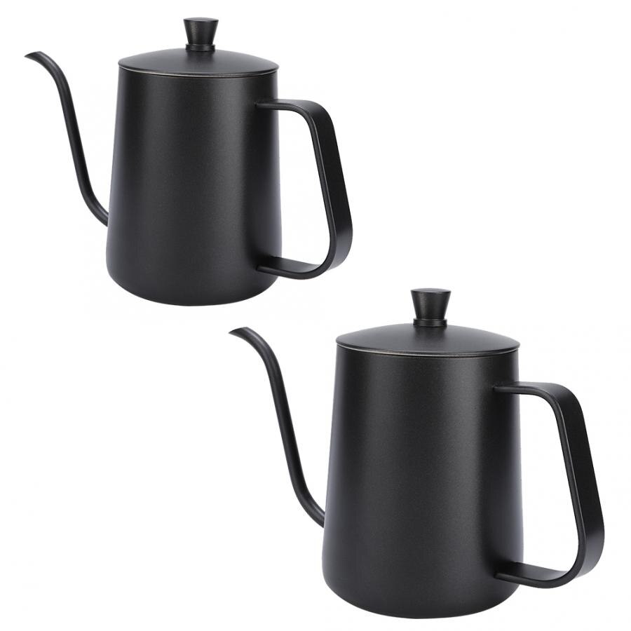 Drip Pot Stainless Steel Gooseneck Tea Kettle Pour... – Grandado