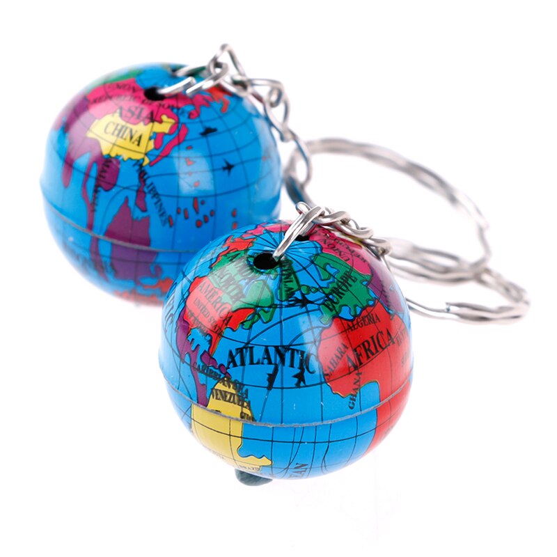 2Pcs Handmade World Map Planet Earth Geography Key... – Grandado