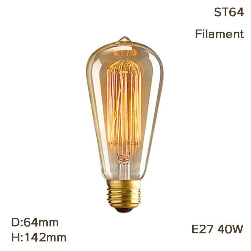 Vintage Retro Hanglampen Henneptouw Lamp hanglamp ... – Vicedeal