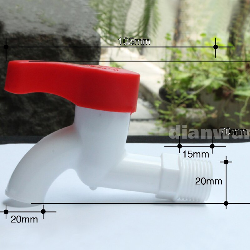Plastic Pvc Water Basin Faucets 3pcs/pack Home And... – Grandado