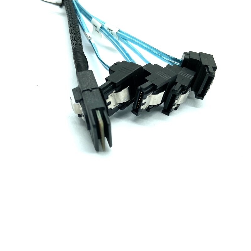 UP Angled 90 Degree sas sata cable Mini-SAS SFF-80... – Grandado