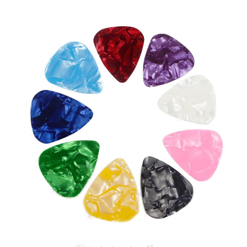 10pcs/set Guitar Picks Triangle Smooth Plectrums M... – Grandado