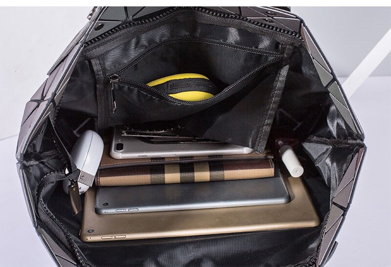 Women Bags Handbag Geometry Totes Sequins Mirror P... – Vicedeal