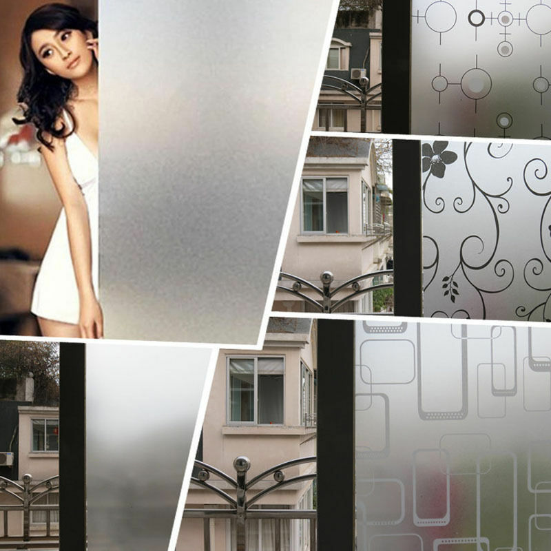 PVC Frosted Sticker Glass Door Stickers Snow Flowe... – Vicedeal