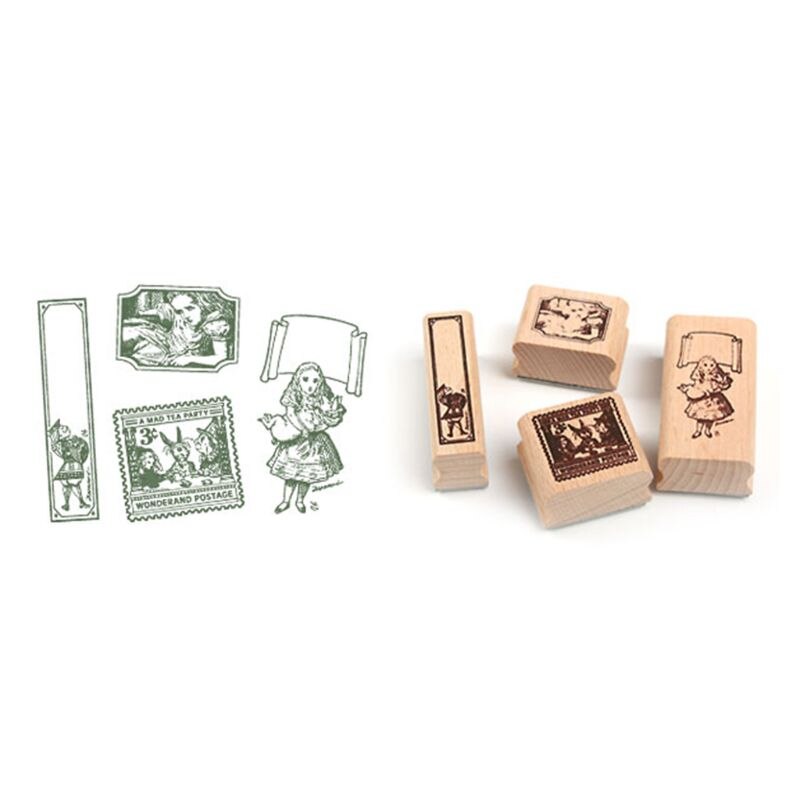 Rubber Stamp Vintage Decoration Stamp Set DIY wood... – Grandado
