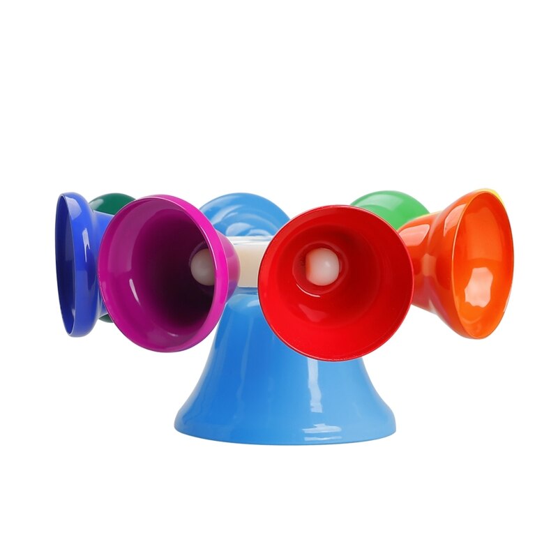 X5QF 8 Tone Colorful Touch Clock Melody Bells Cari... – Grandado