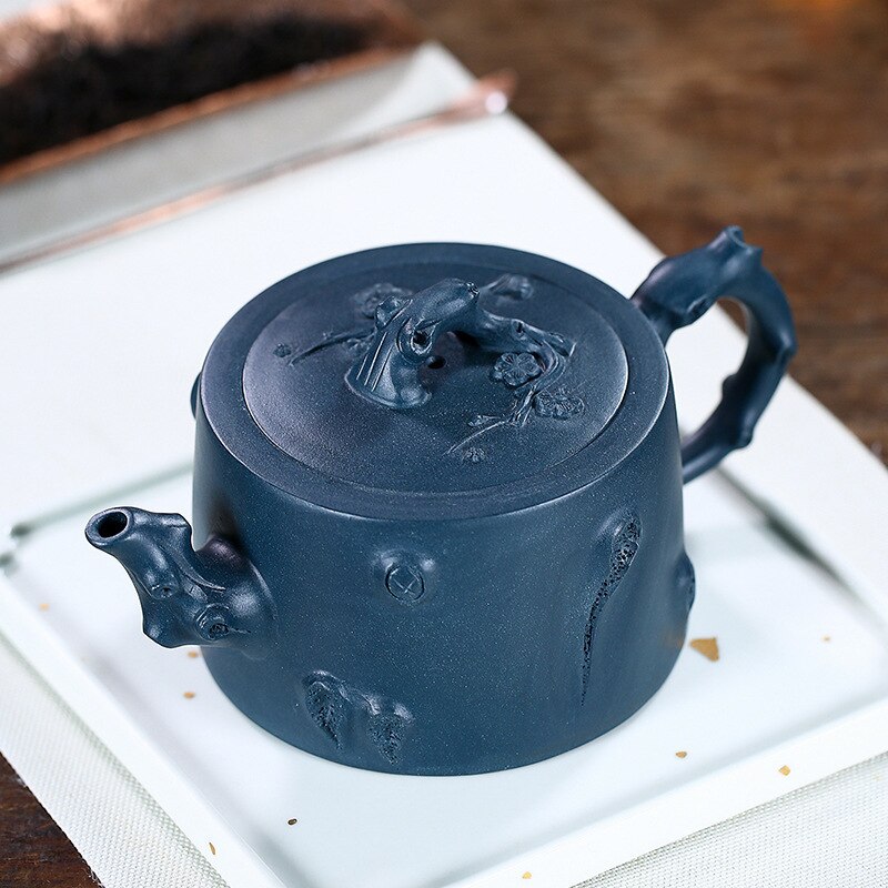 Pure Manual Dark-red Enameled Pottery Teapot Yixin... – Grandado