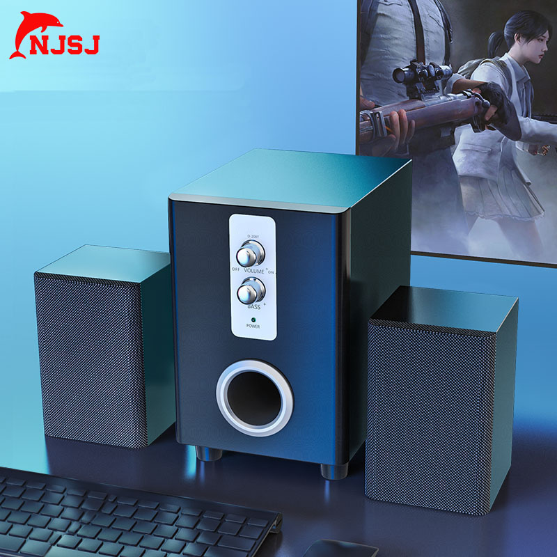 NJSJ Home Theater System PC Bass Subwoofer Bluetoo... – Vicedeal