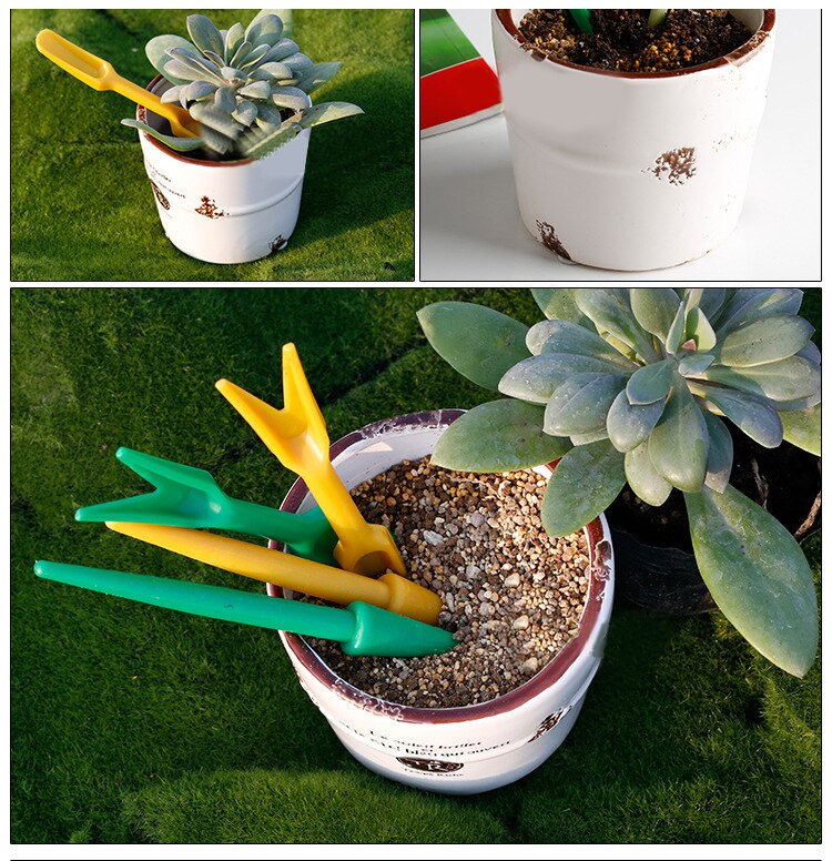 2pcs Garden Plastic Seed Widger Seedlings Dibber T... – Grandado