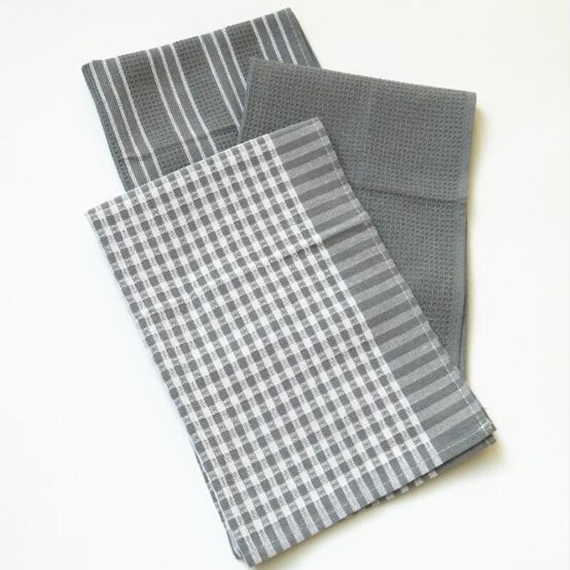 3 Stks/pak 45X65Cm Theedoek Katoen Keuken Handdoek... – Grandado