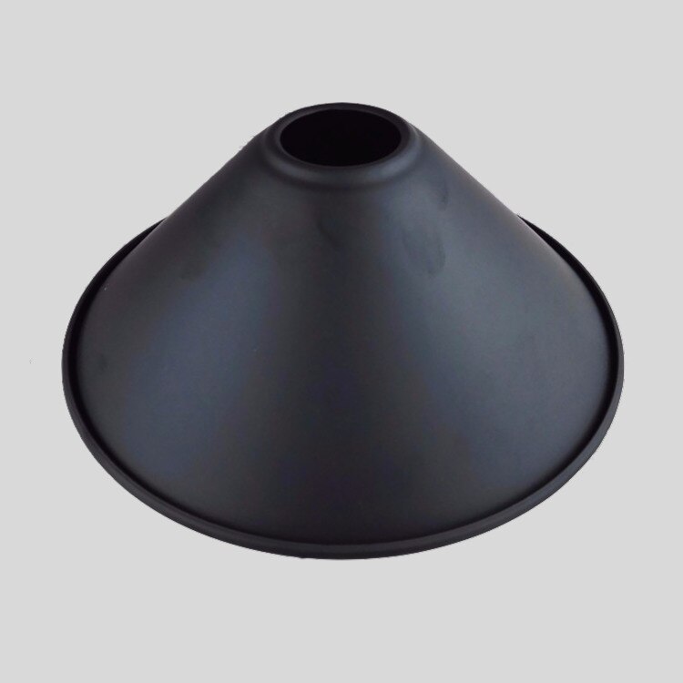 iron black lamp shade D220mm*H85mm E27 iron lampsh... – Grandado