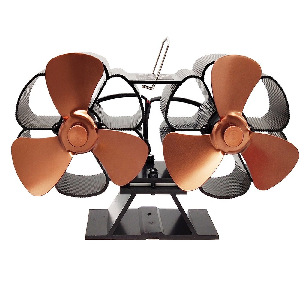 Dubbele Kachel Ventilator Voor Haard Hout Log Bran... – Grandado