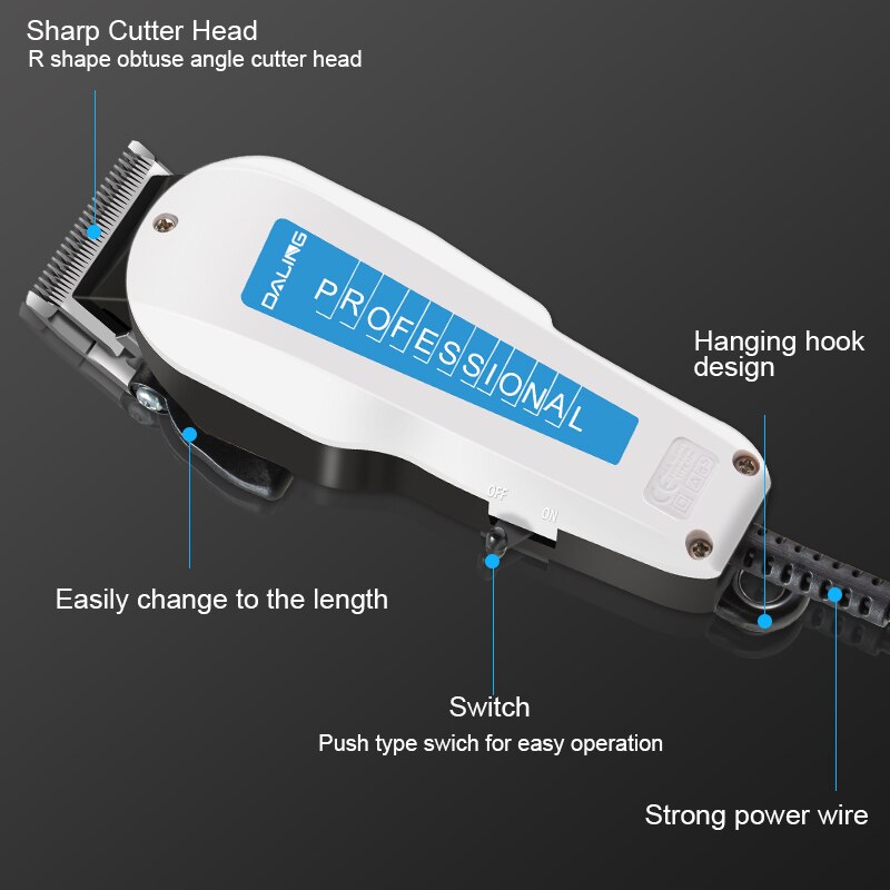 220V-240V Snoer Thuis Professionele Tondeuse Thuis... – Grandado