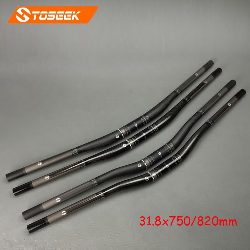 TOSEEK full carbon fiber bicyle handlebar mountain... – Vicedeal