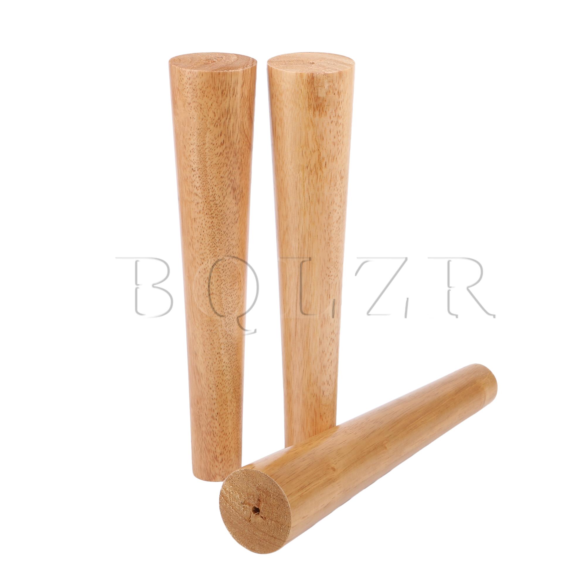 BQLZR 8 Pcs Wood Furniture Desk Feet Office Coffee... – Grandado