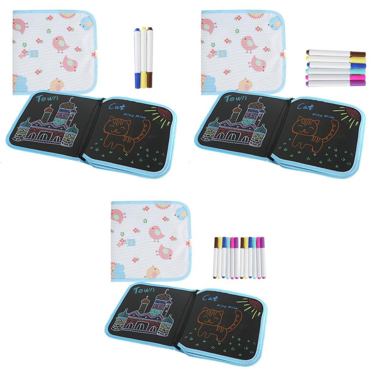 3-9 Sets Erasable Drawing Pad Doodle Writing Board... – Grandado