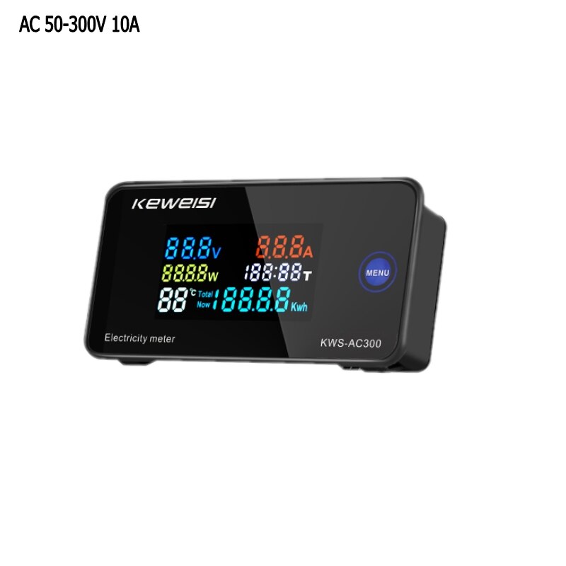 AC 50V~300V 100A Digital Ampermeter Power Energy V... – Grandado