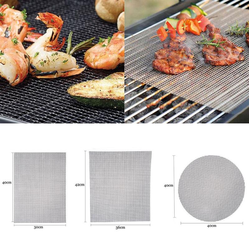 Non stick bbq grill mesh återanvändbart bbq galler... – Grandado
