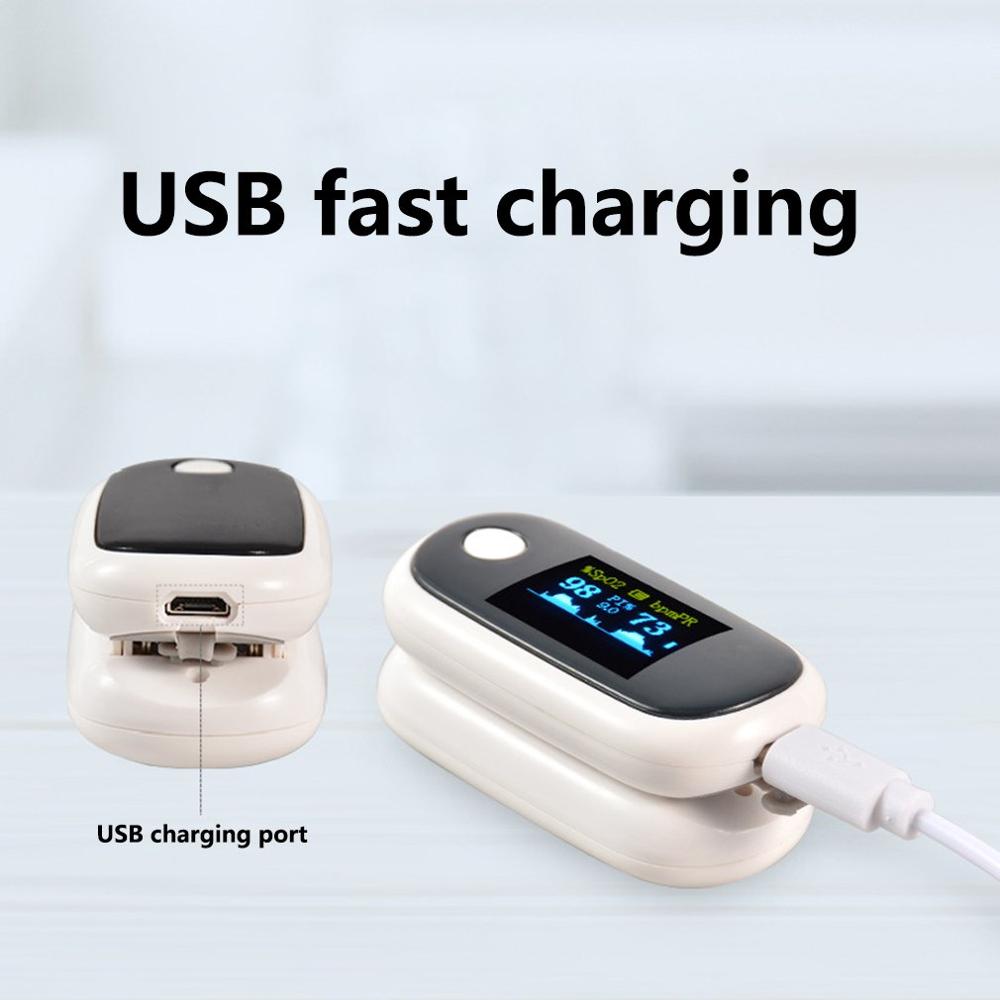 USB Oximeter Finger Clip Oximeter Monitor Pulse Ol... – Grandado